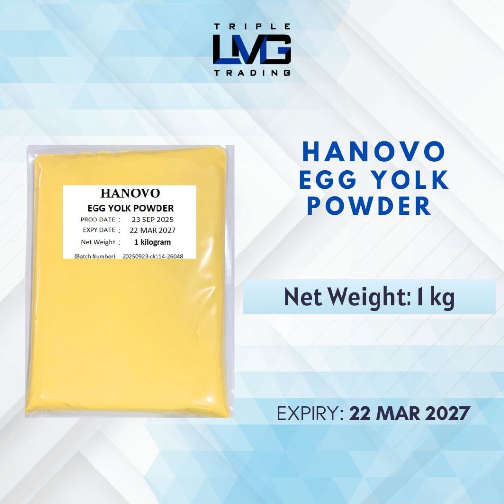 HANOVO | EUROVO EGG YOLK POWDER 1kg | Shopee Philippines