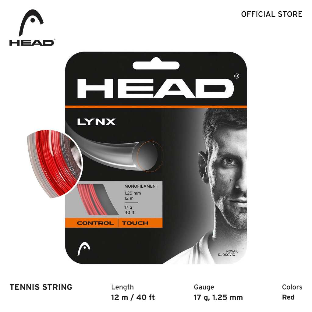 HEAD LYNX STRING SET 17 RD | Shopee Philippines
