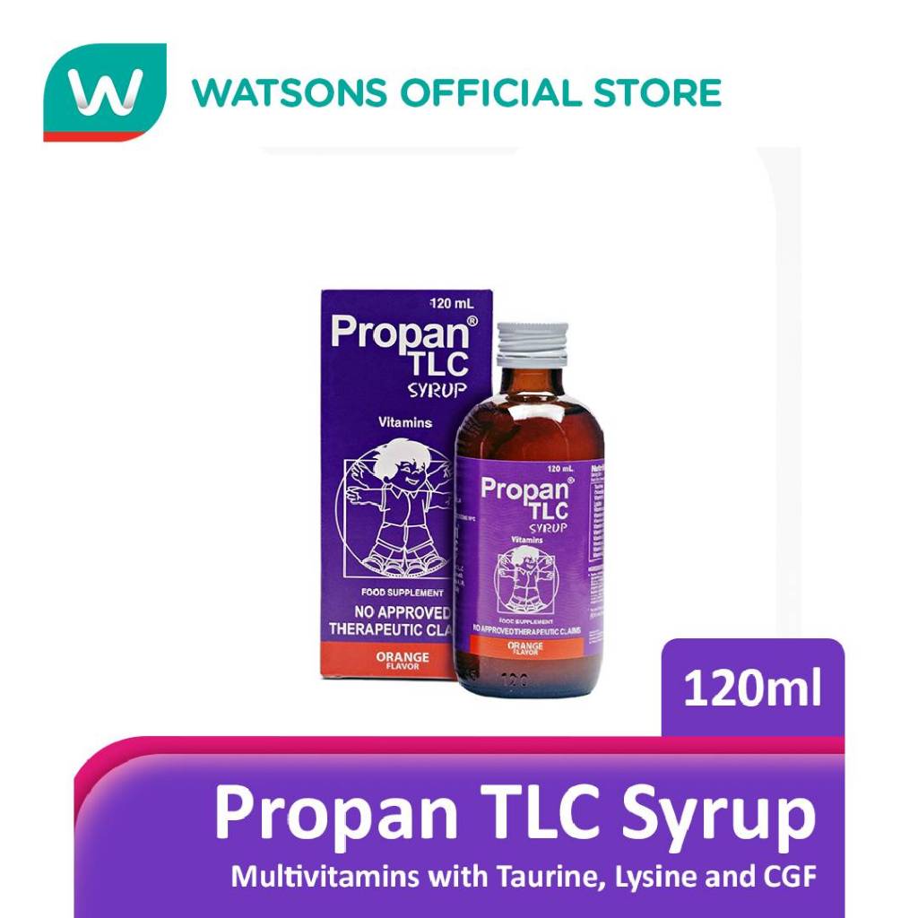 PROPAN TLC Syrup 120ml | Shopee Philippines