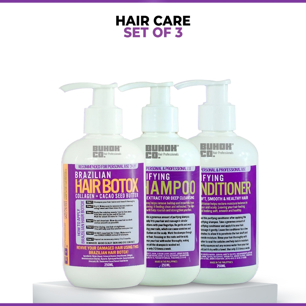 New Buhok Co. (3pcs) Original Brazilian Bot0x for Hair -Personal Use ...