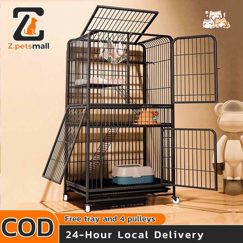 【Ready Stock】Cat Cage Extra Large Cat Crate 2/3/4 Layers XXL ...