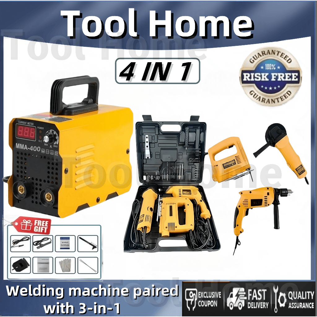 Tool Welding Machine with Impact Drill and Angle Grinder and JigSaw ...