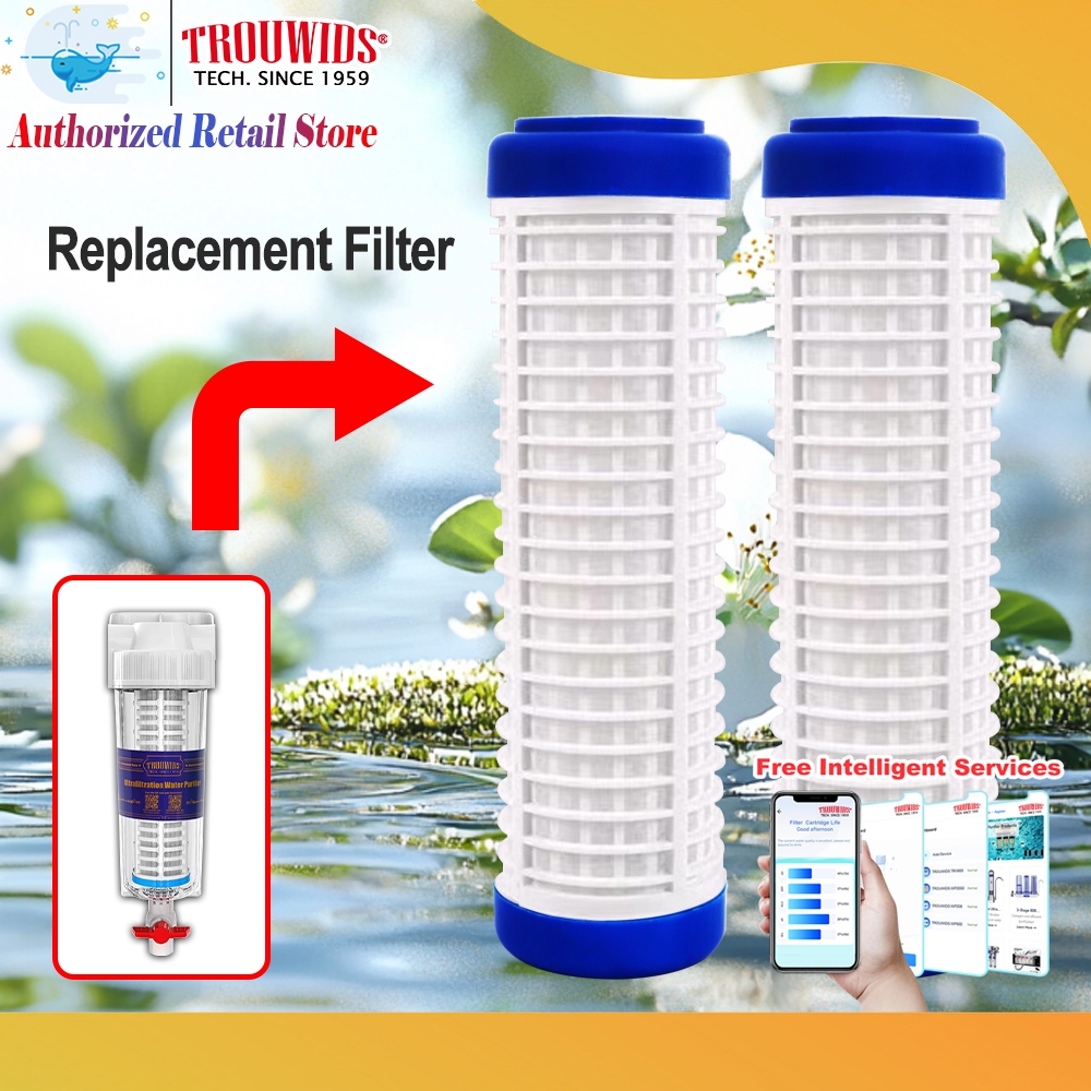 TROUWIDS Food Grade Water Purifier Filter Cartridge Pre-Sediment Water ...