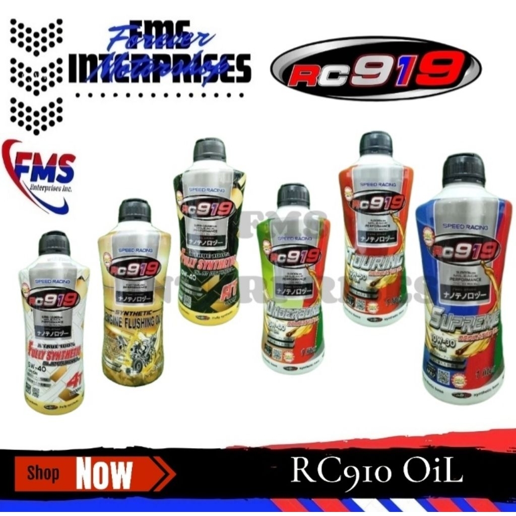 RC919 OIL semi synthetic / fully synthetic! | Shopee Philippines