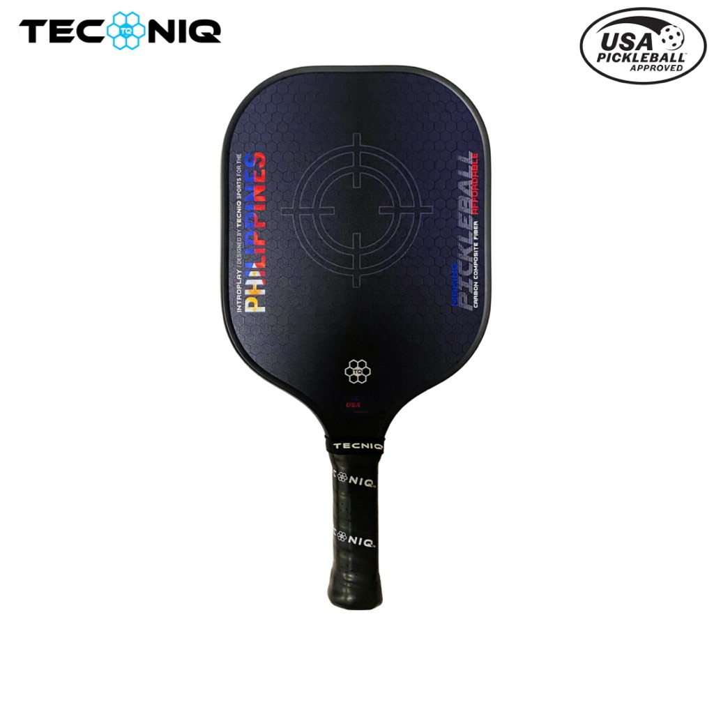 TECNIQ INTROPLAY Pickleball Paddle Carbon Fiberglass 13mm USA ...