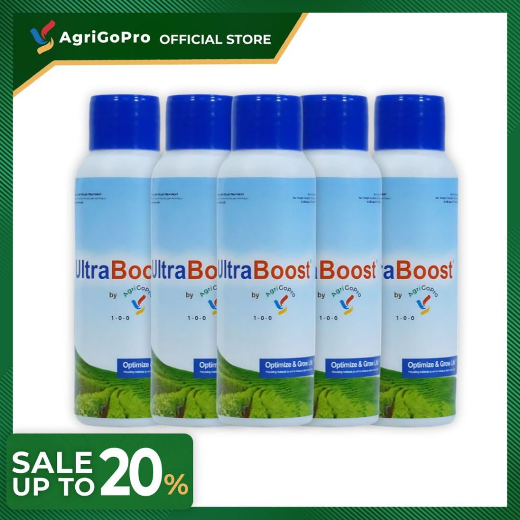 [BUNDLE OF 5] Agri Go Pro Ultraboost Plant Growth Booster & Fertilizer ...
