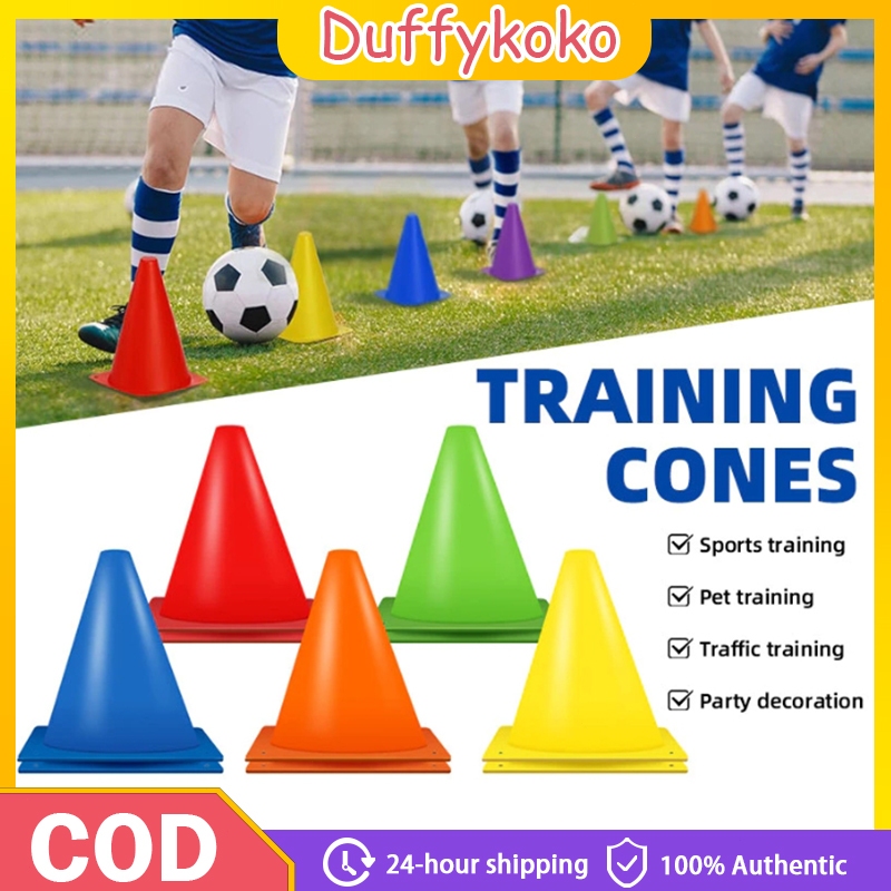 5Pcs/10Pcs Plastic Agility Cones 18CM Training Cones Football ...