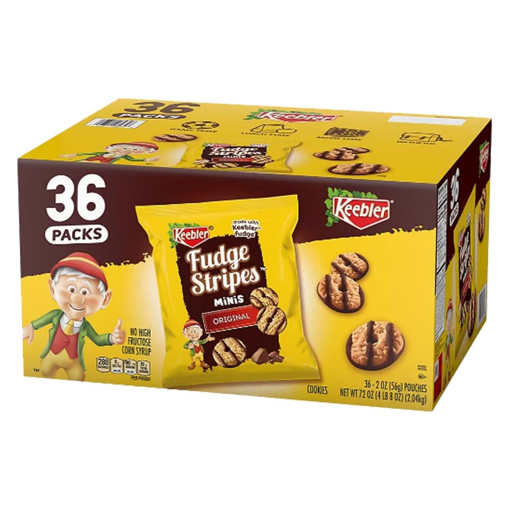 Keebler Fudge Stripes Mini Cookies, 36 ct | Shopee Philippines