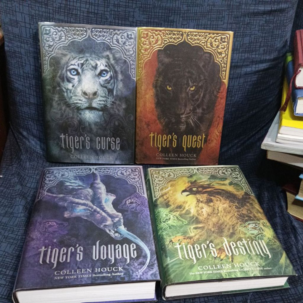 The Tiger's Saga book 1-4 complete series by Colleen Houck Tiger's ...