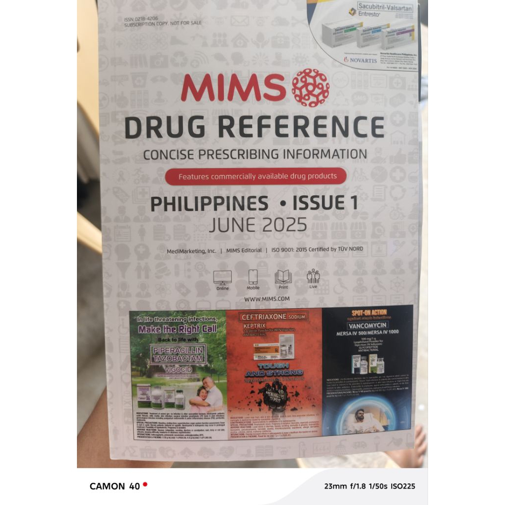 mims drug reference issue 1 june 2025 new... | Shopee Philippines
