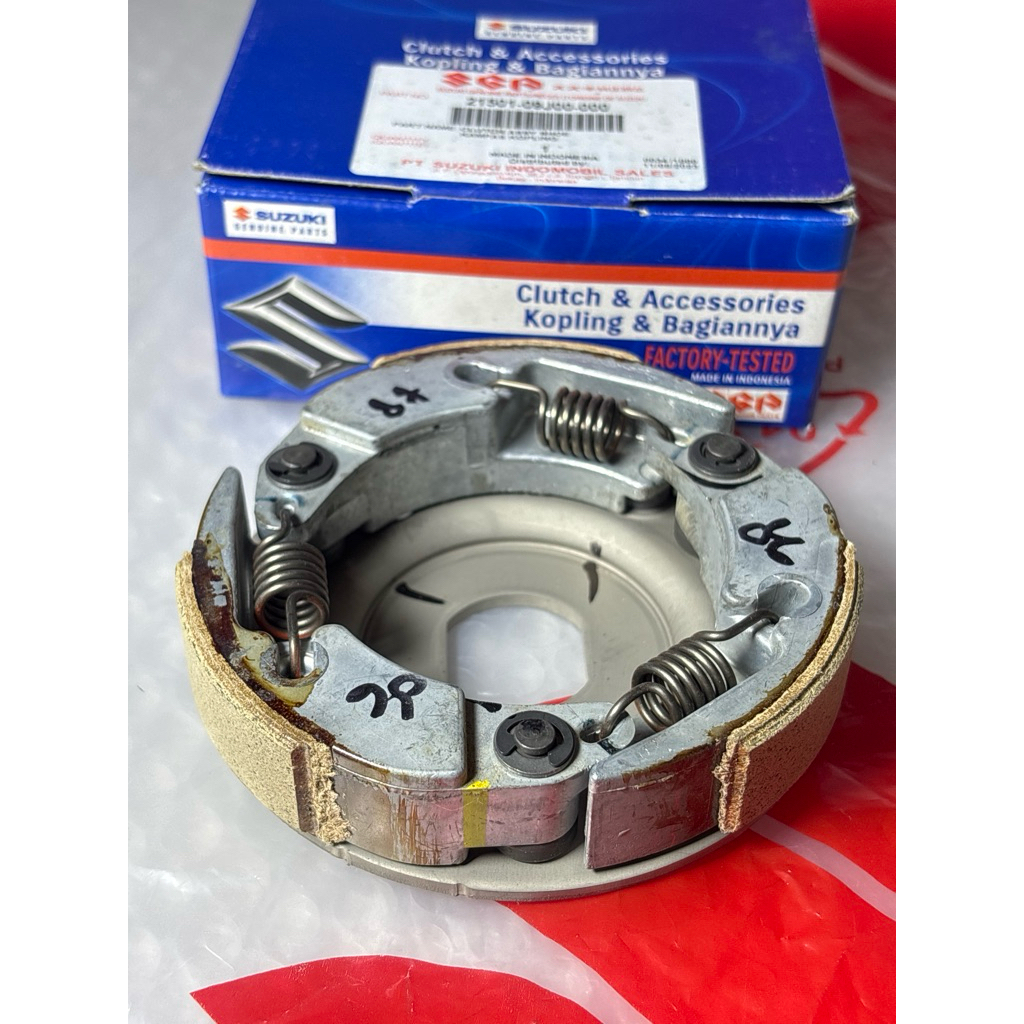 CLUTCH LINING ASSEMBLY SUZUKI SKYDRIVE SPORT FI SKYDRIVE CROSSOVER FI ...