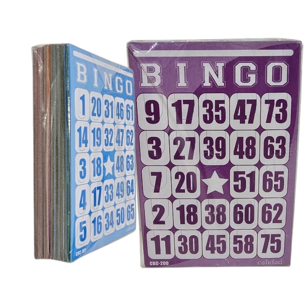 Bingo Cards Pop Up 100 /50 Sheets | Shopee Philippines