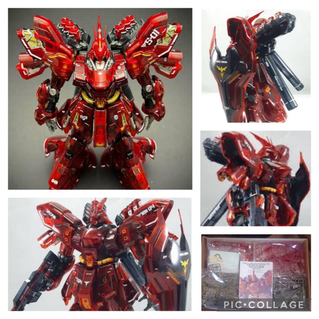 Daban Sazabi Ver ka Clear MG Master Grade 1/100 Gundam mecha robot ...