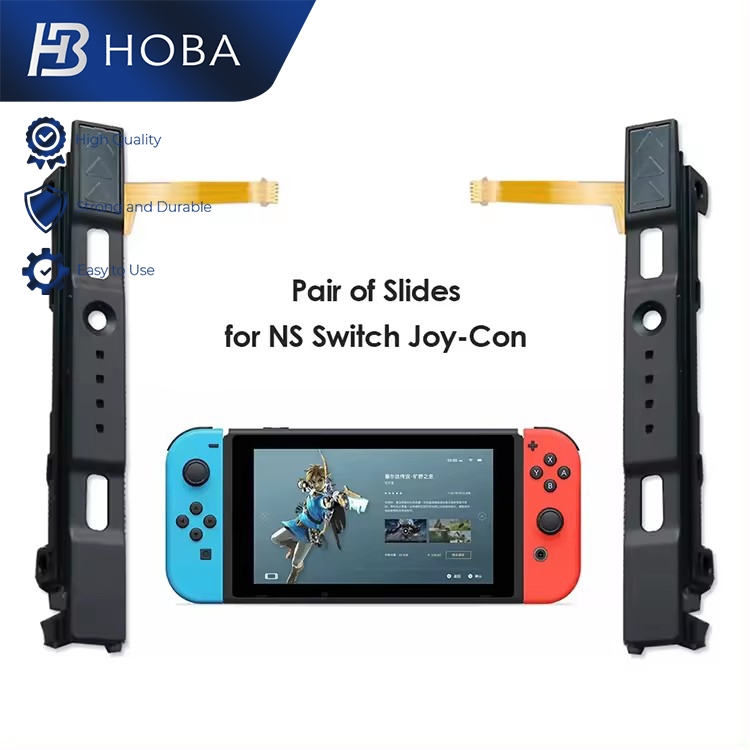 Hoba Right Left L R Slider Rail with Flex Cable Fix Part For Nintendo ...