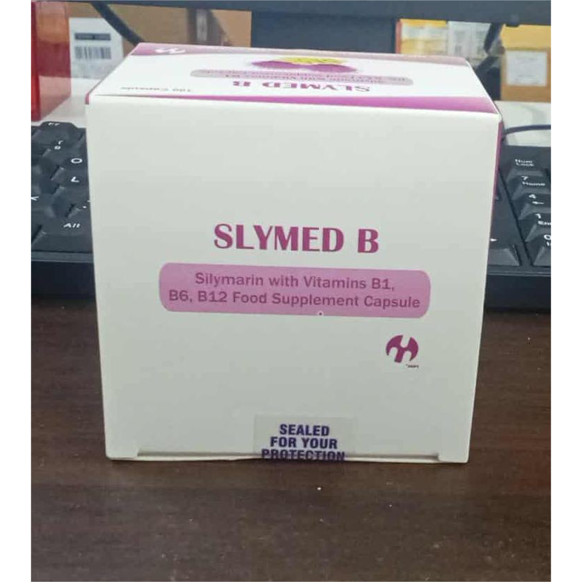Slymed B Silymarin with vitamins B1, B6,B12 Food supplement capsule 100 ...