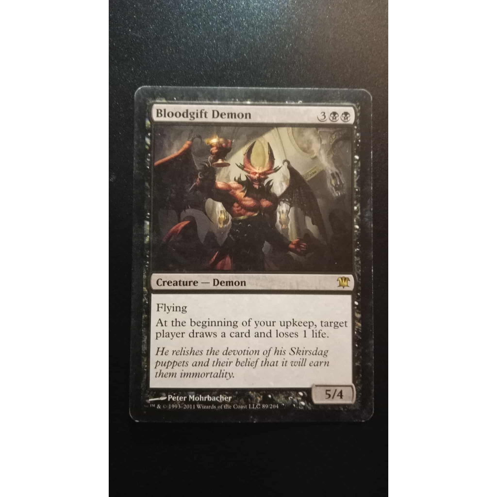 MTG BLOODGIFT DEMON (INISTRAD SET) | Shopee Philippines