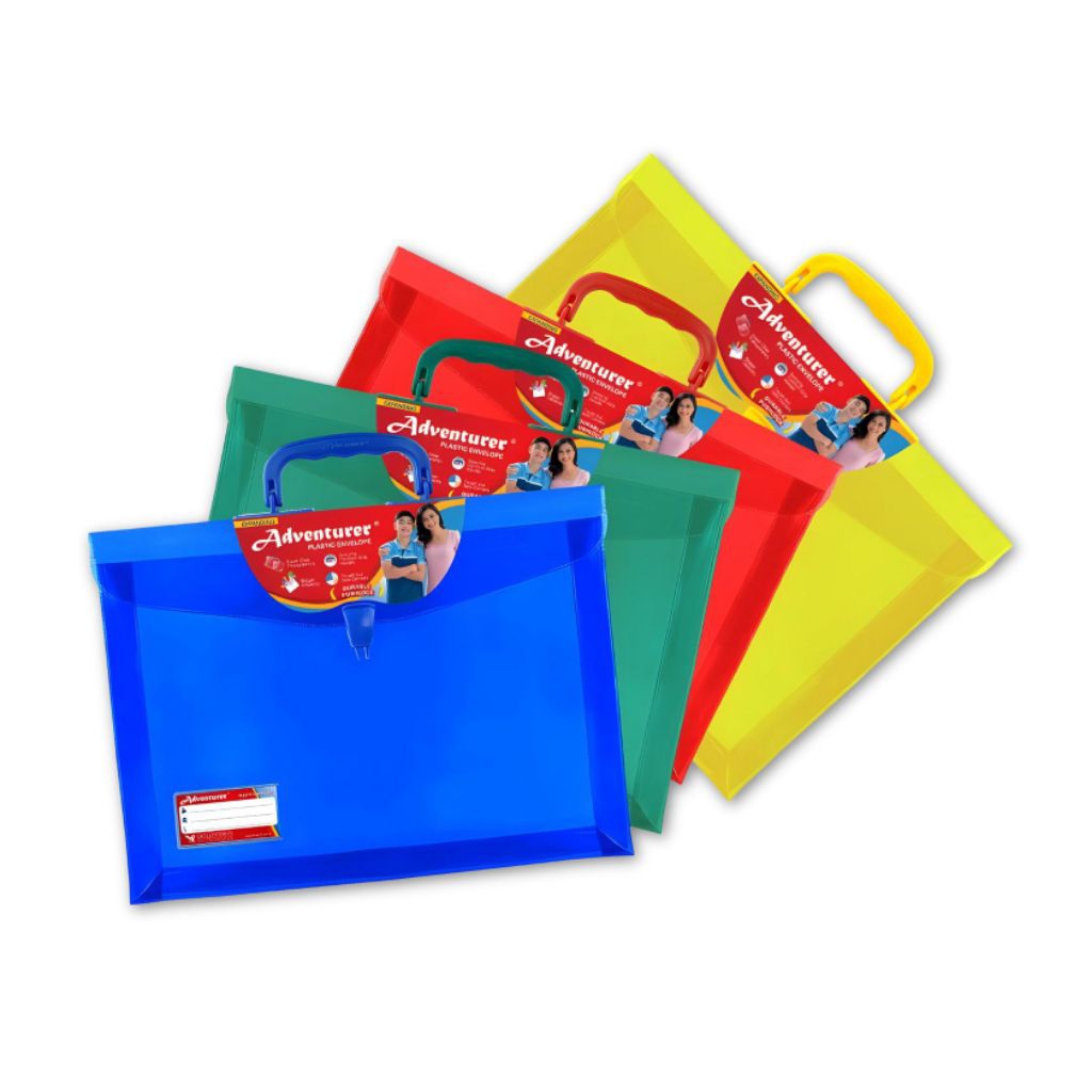 Long Expanding Plastic Envelope with Push Lock for School | Shopee ...
