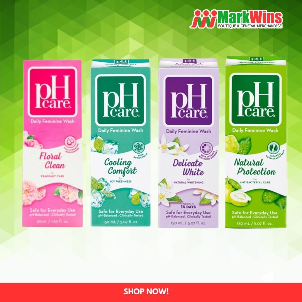 PH CARE Feminine Wash 150ml and 250ml | Shopee Philippines