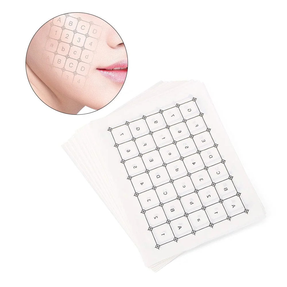 Face & Body Grid Skin Marking Paper Fractional RF | Shopee Philippines