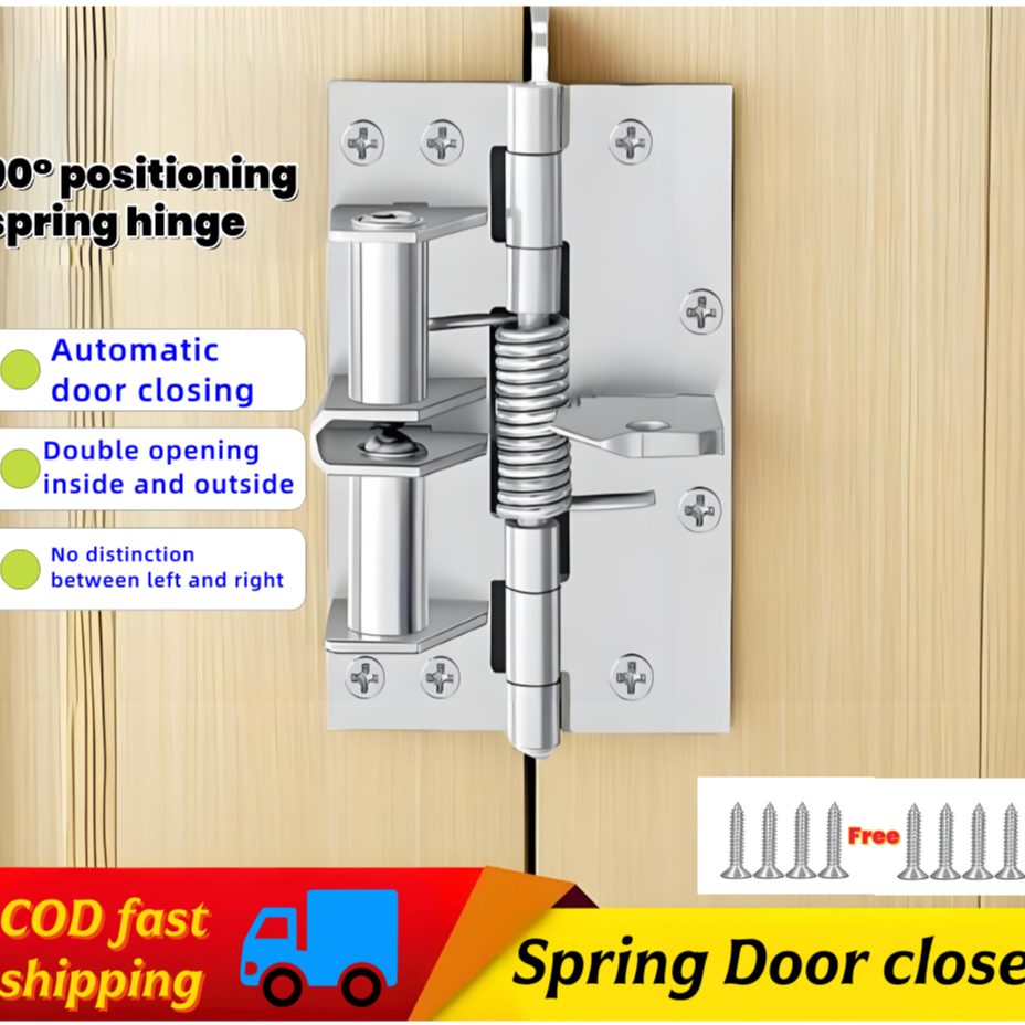 Automatic Door Closer Spring Hinge Spring 4inch 90 °Positioning ...