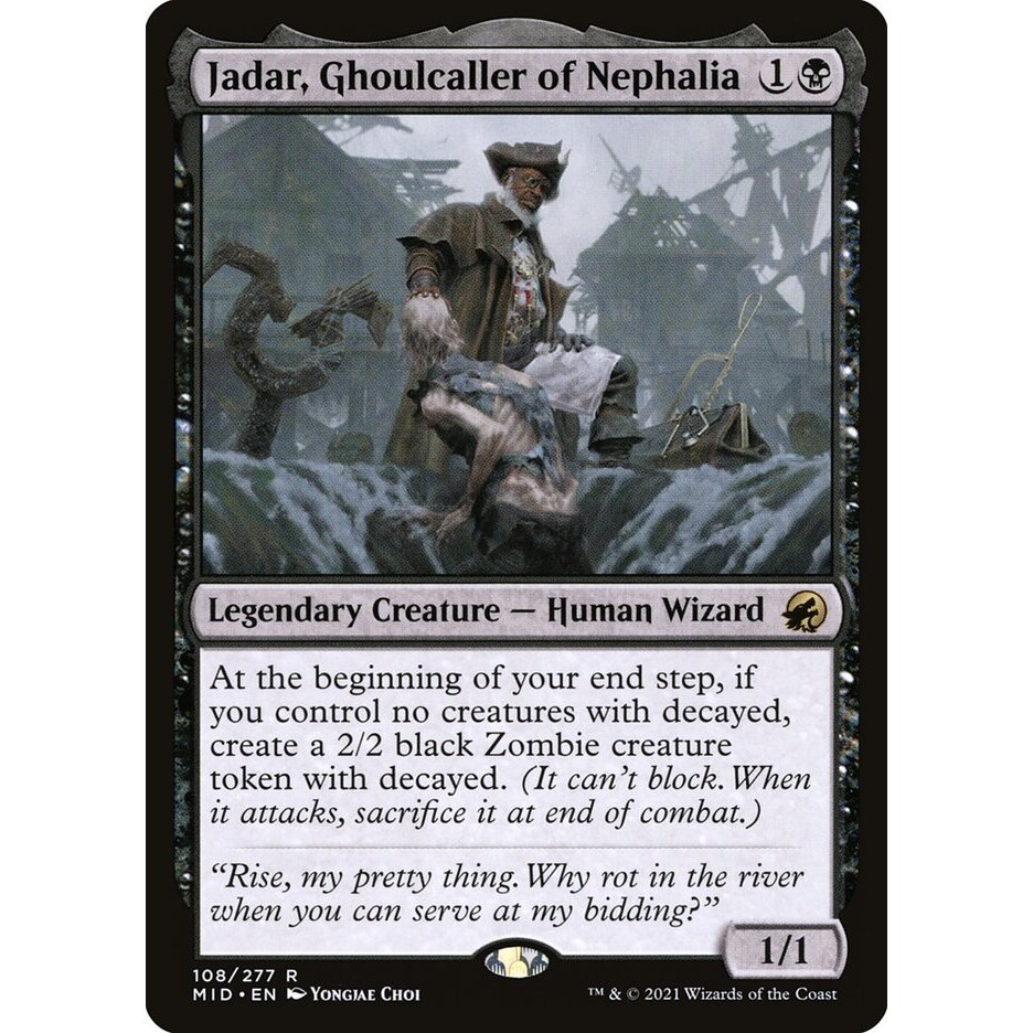 Jadar, Ghoulcaller of Nephalia - Innistrad: Midnight Hunt (MID) MTG ...