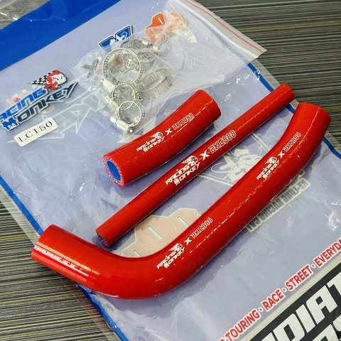 RACING MONKEY RADIATOR HOSE NMAX AEROX CLICK SNIPER. | Shopee Philippines