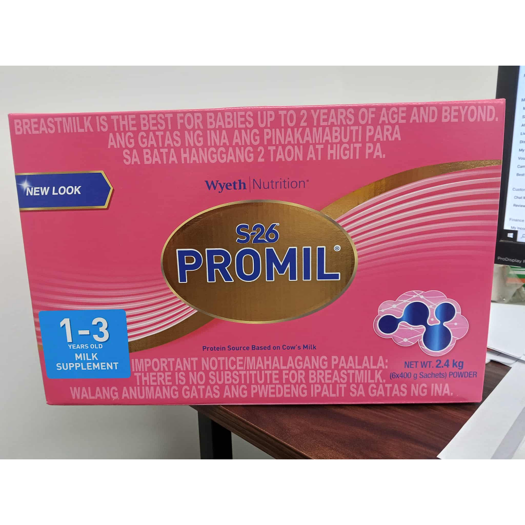 S-26 Promil 1-3yrs Old Milk Supplement | Shopee Philippines