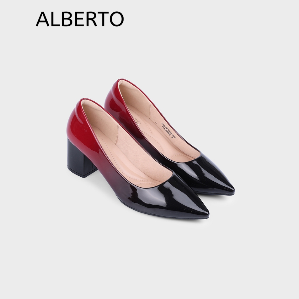 ALBERTO Women's Allona Mid-Heel Pump Shoes | Shopee Philippines