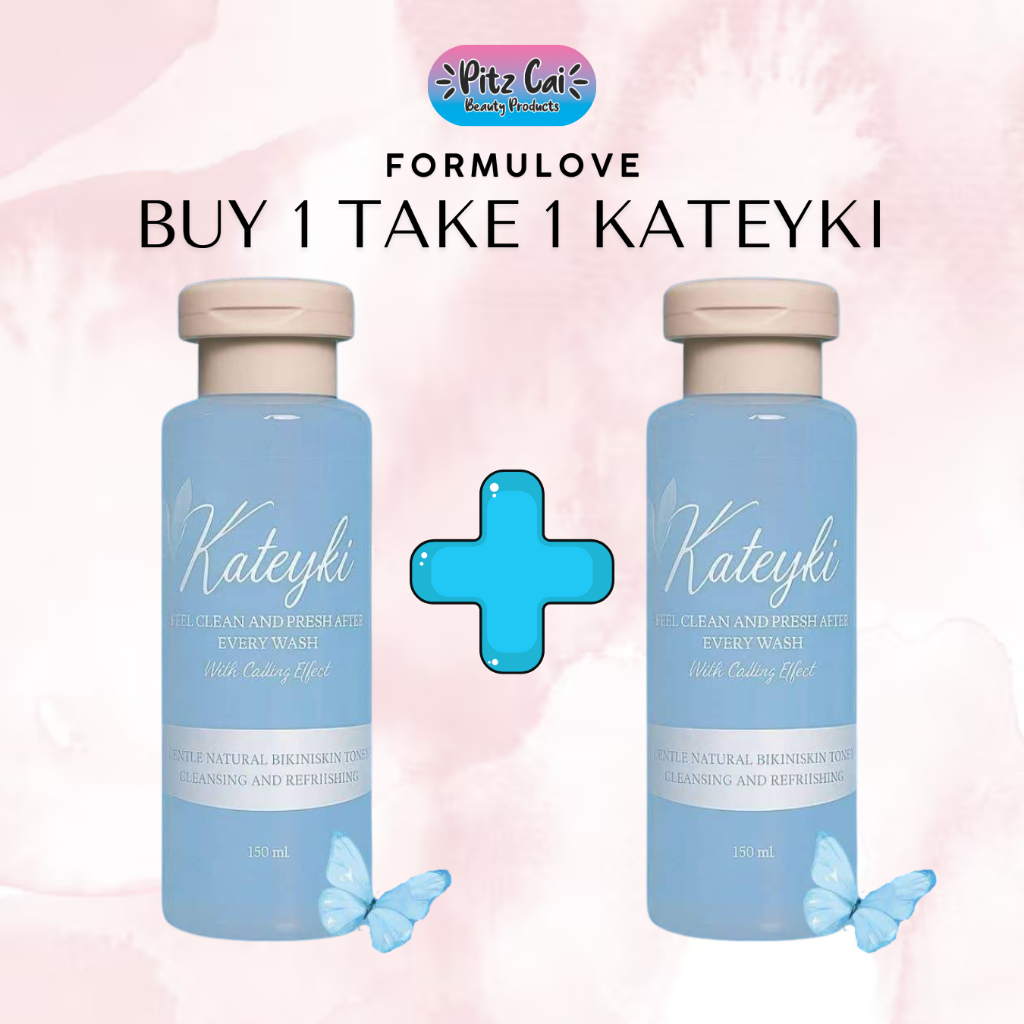 BUY 1 TAKE 1 Kateyki Feminine Wash by Formulove | Shopee Philippines