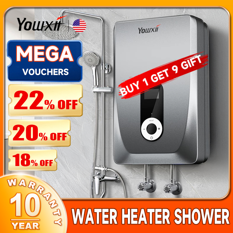 Yowxii 2026 Model Electric Water Heater 220V With Instant Hot Water And ...