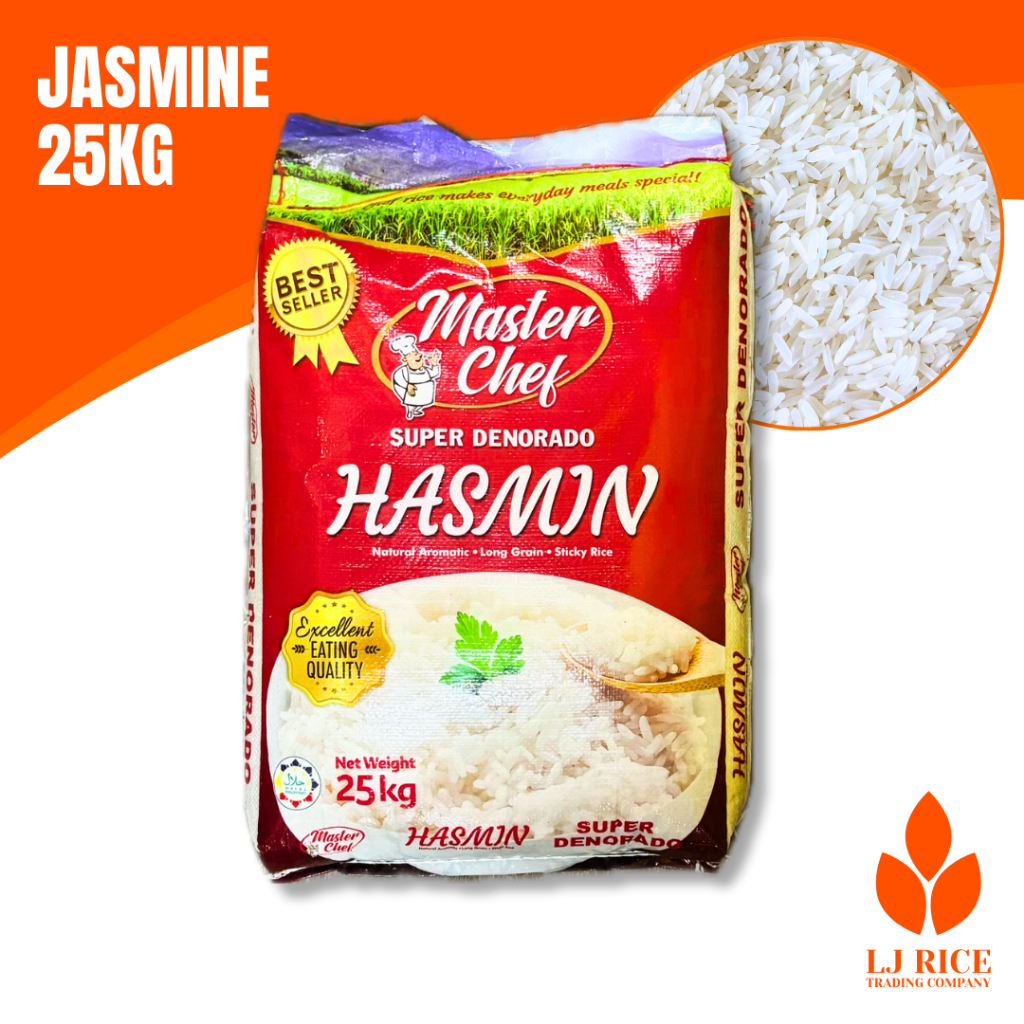 Master Chef Hasmin Super Denorado Aroma Rice Bigas 25kg | Shopee ...