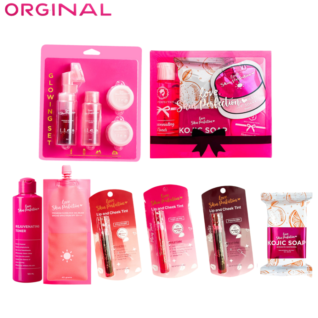SKIN PERFECTION REJUVENATING SET GLOWING SET MAINTENANCE KOJIC SOAP ...