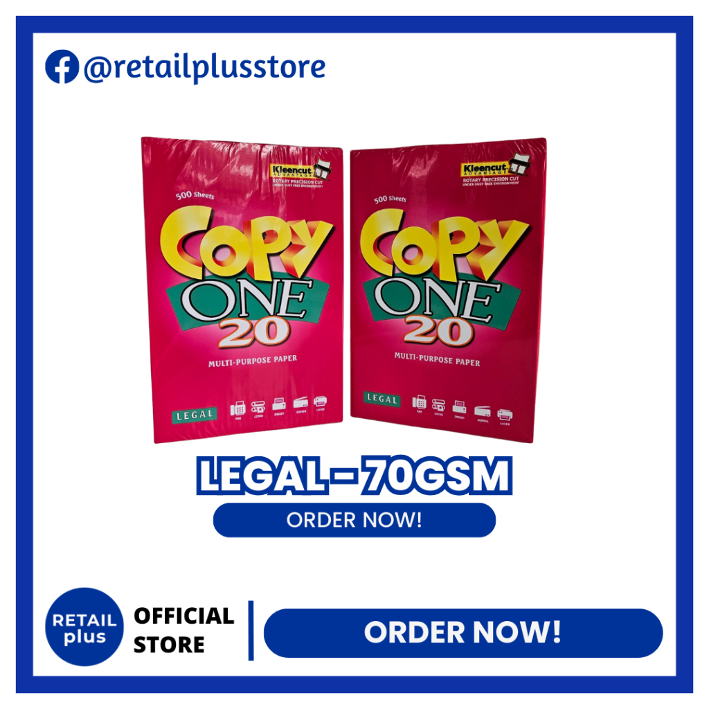 70GSM Bond Paper [Legal] - 1 Ream | Shopee Philippines
