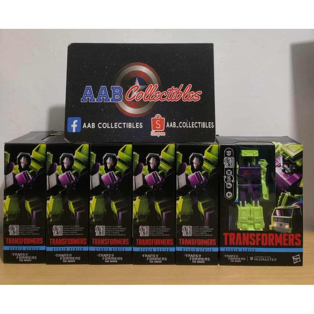Transformers Studio Series Voyager Class Constructicon Mix Master ...