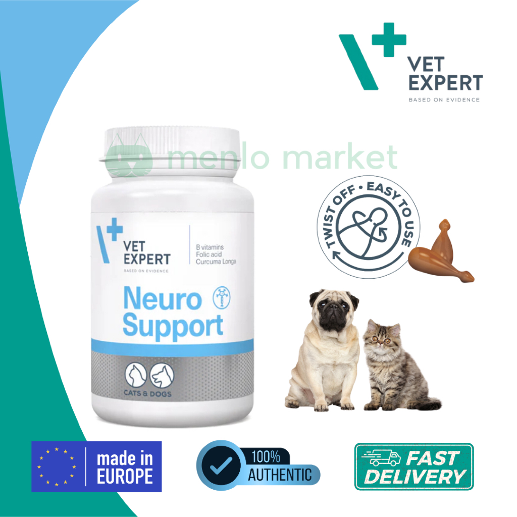 Vet Expert Neuro Support 45 pcs Twist Off capsule for nervous system ...
