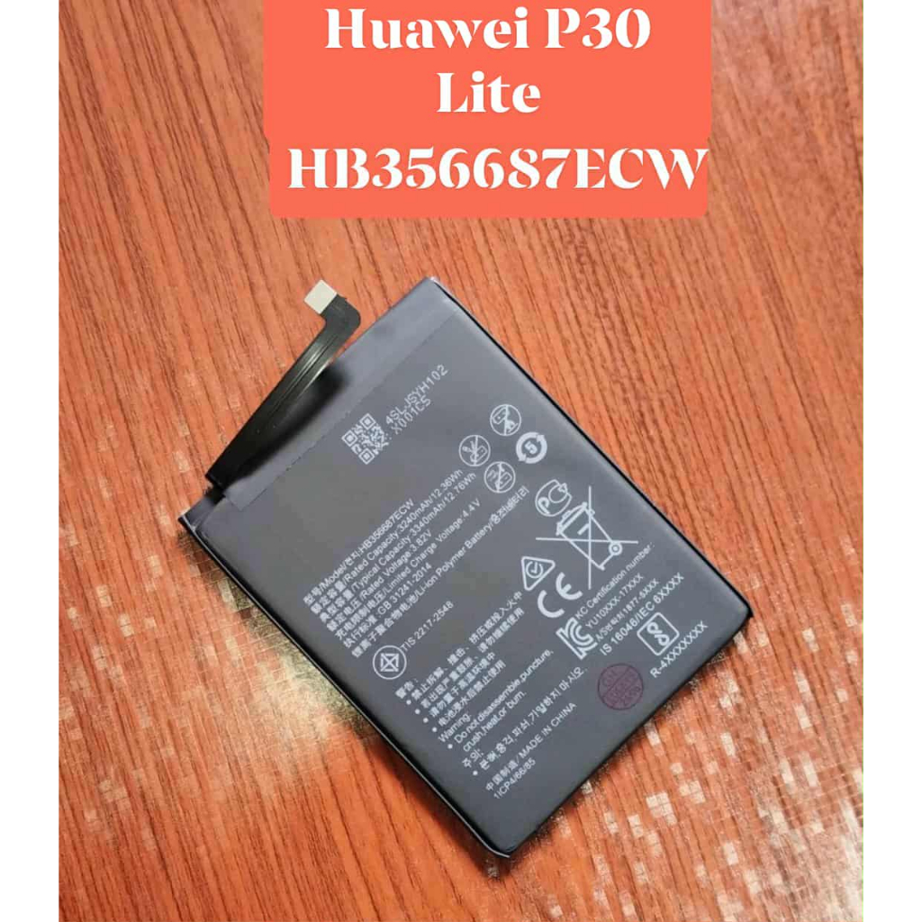 BATTERY for HUAWEI P30 LITE [HB356687ECW] REPLACEMENT AVAILABLE ...
