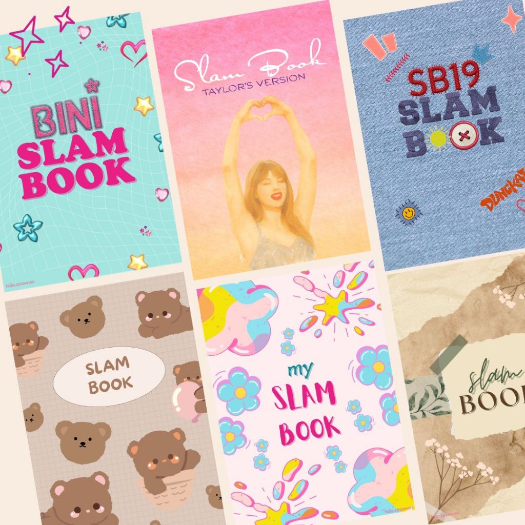Slam Book Friendship Diary Journal for Kids and Teens BINI activities Swiftie SB19 | Shopee ...