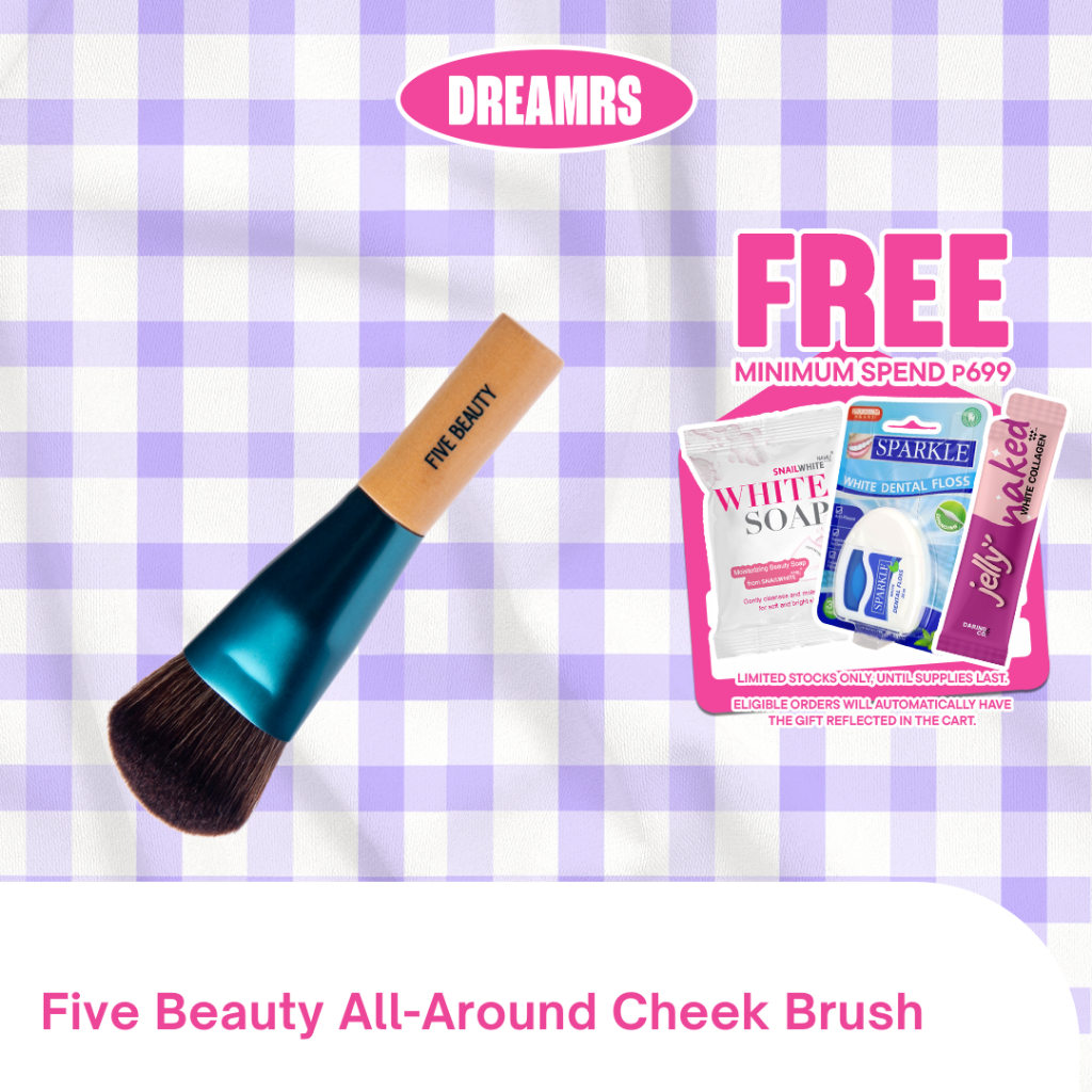 Five Beauty All-Around Cheek Brush (DREAMRS) | Shopee Philippines