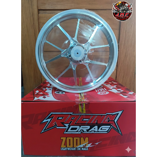 RACING DRAG MAGS FOR MIO i 125 / M3 / SOUL i 125 COLOR: BLACK & CHROME ...