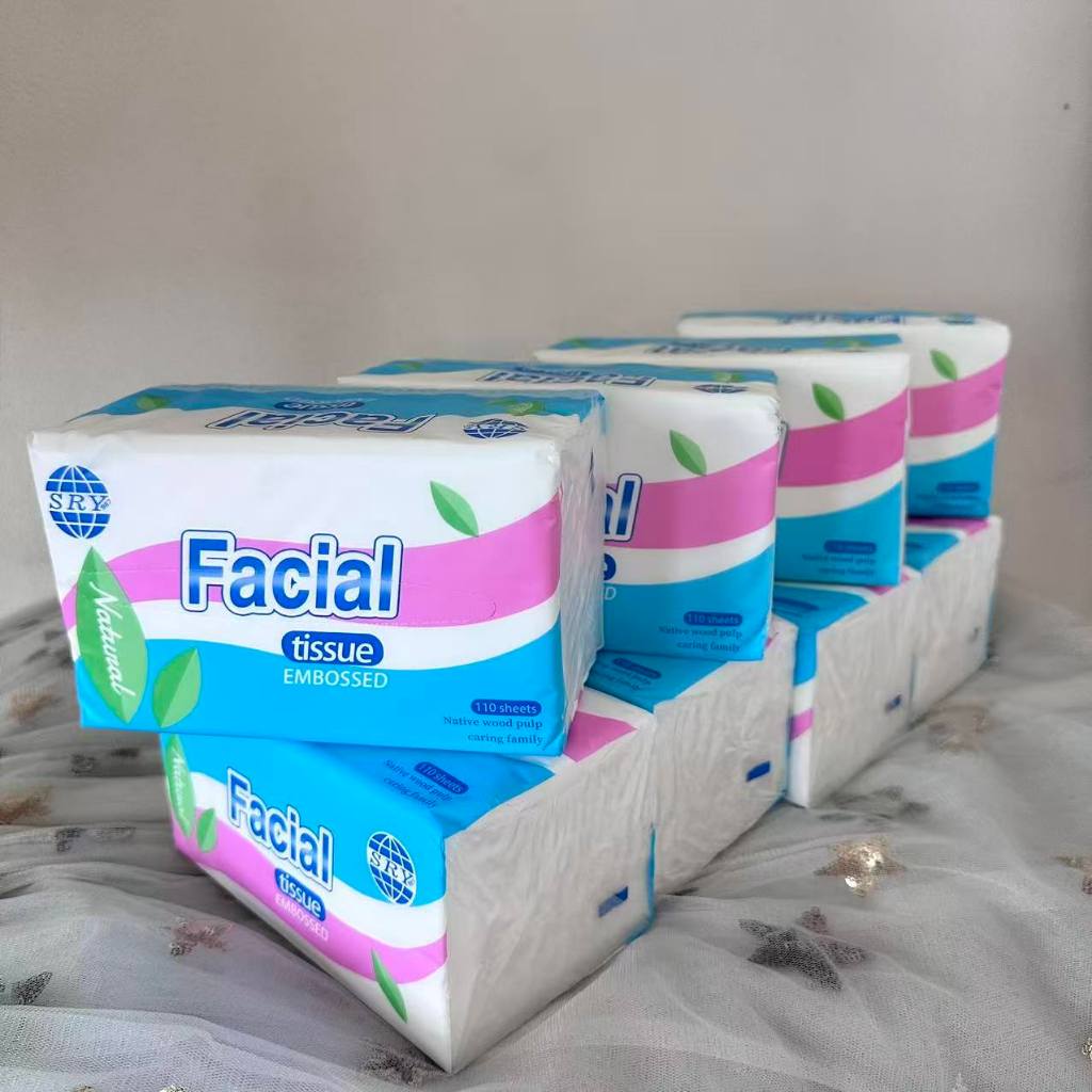 SRY009 COD Pure Soft 4ply Facial Tissue Paper Towel 8 Pack Bundle ...