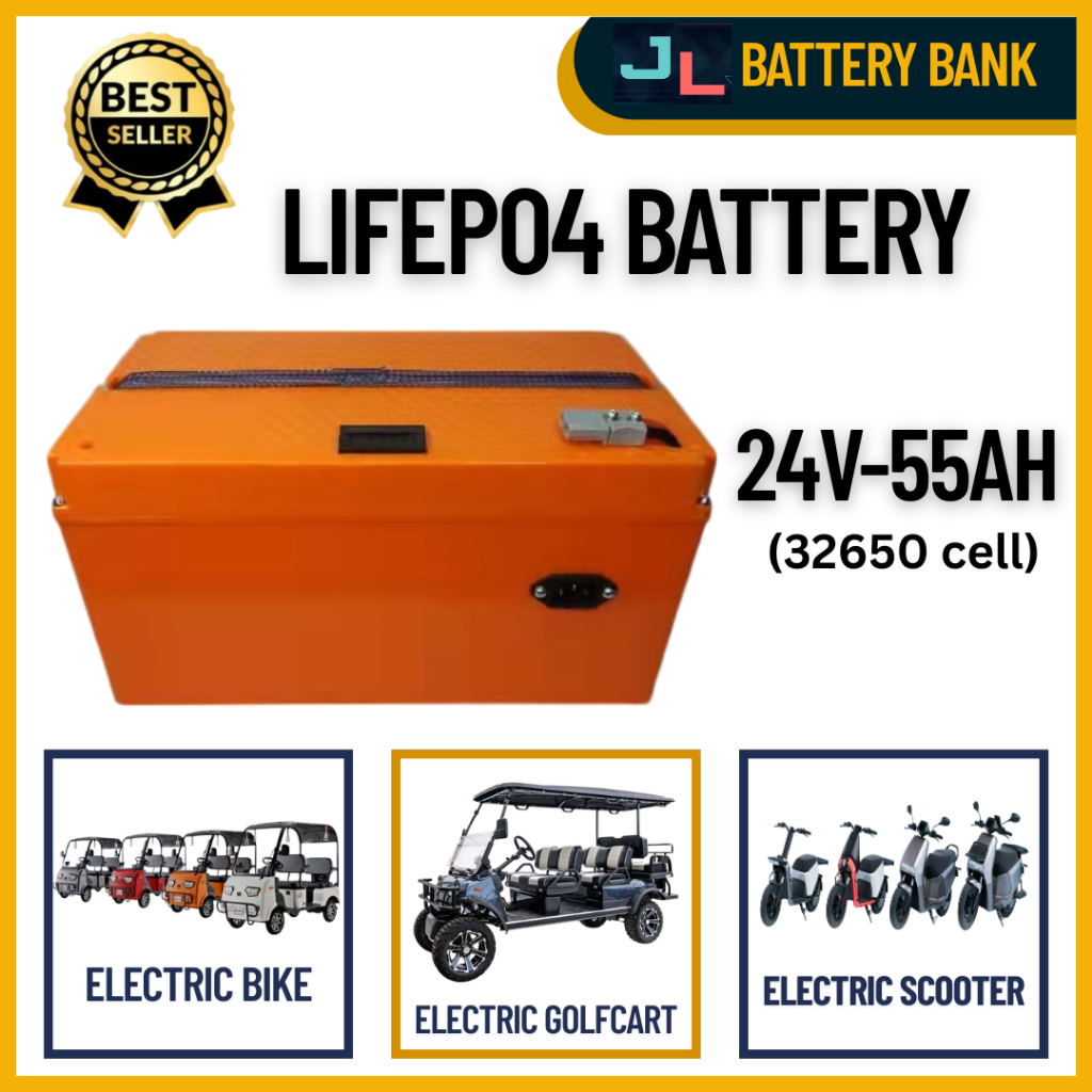 24v-55ah (Lifepo4 Battery Pack) | Shopee Philippines