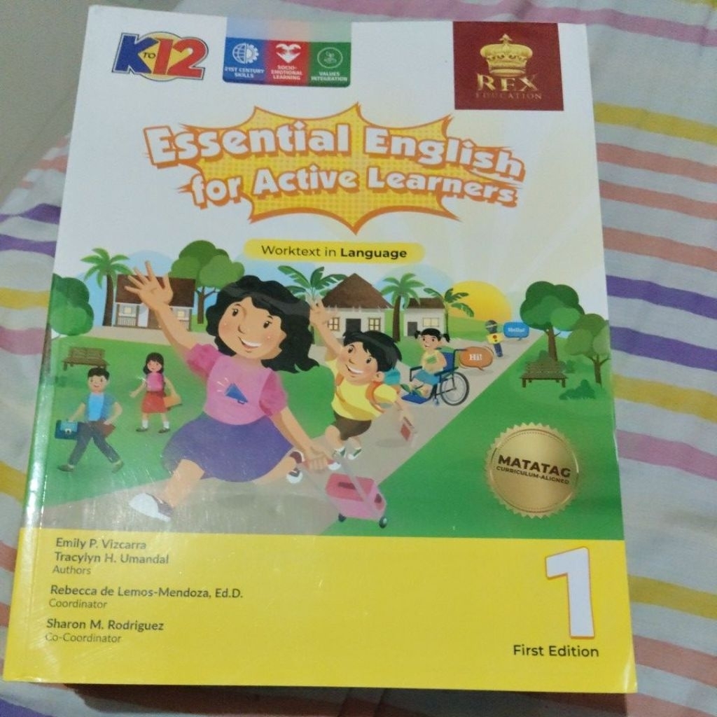 slightly Defective MATATAG Edition Books Essential English Language for ...