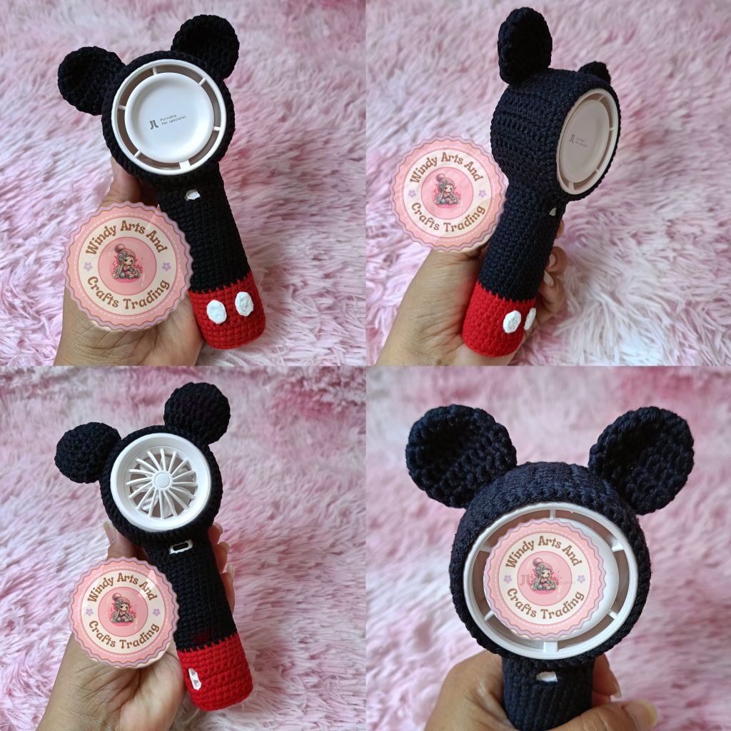 JISU.LIFE Life 5mini Crochet Fan Cover "Photos is for Choices of design ...