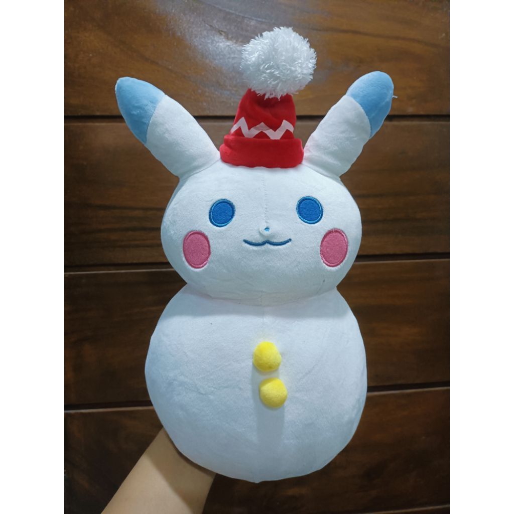 Pikachu Snowman Nintendo Pokemon plush | Shopee Philippines