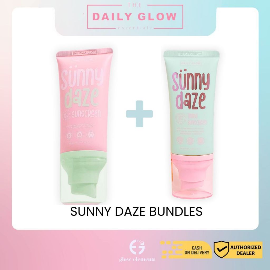 The Daily Glow Sunny Daze Sunscreen Sunny Daze Tinted Sunscreen SPF 50 ...