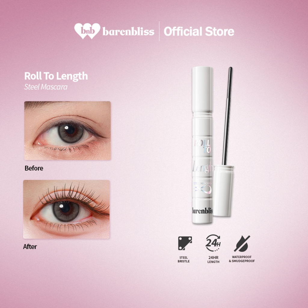 barenbliss BNB Roll to Length Steel Mascara | Longwearing Mascara | Shopee Philippines