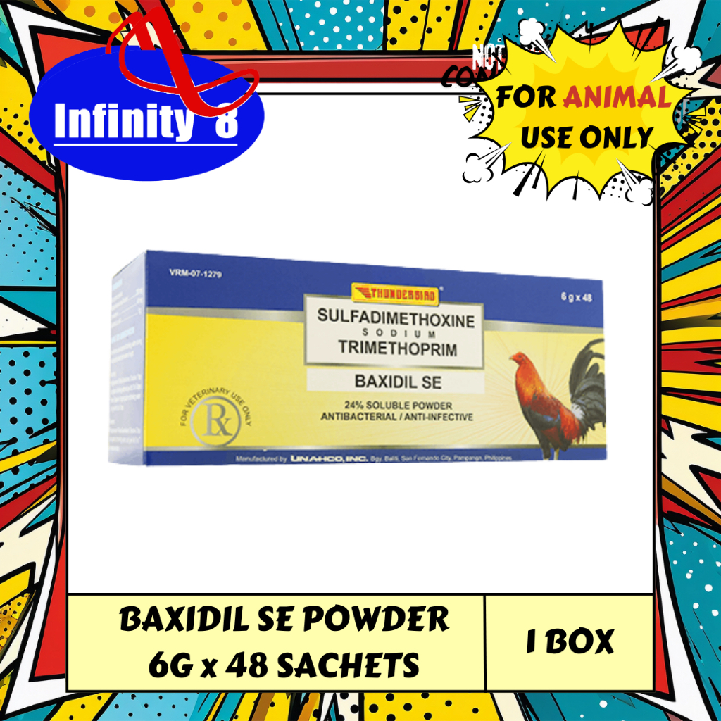 THUNDERBIRD BAXIDIL SE 6G X 48 SACHETS/BOX | Shopee Philippines