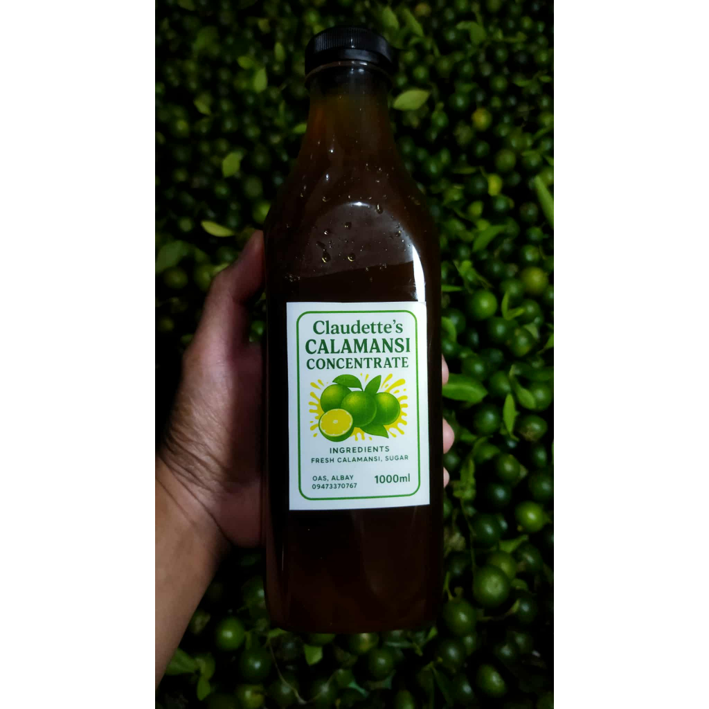 Calamansi Concentrate 1000ml (No added preservatives) | Shopee Philippines