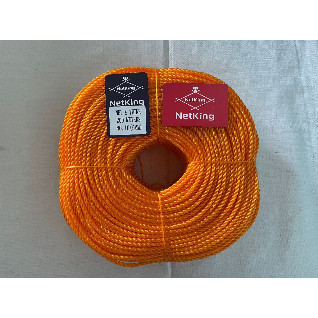 NetKing 200M(10#–24#）Nylon Rope Full Length / Buong Timbang Camping ...