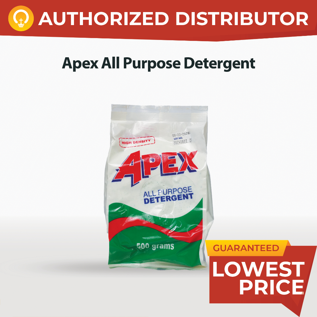 APEX All-Purpose Detergent Powder 500g/1kg – Powerful Cleaning for ...